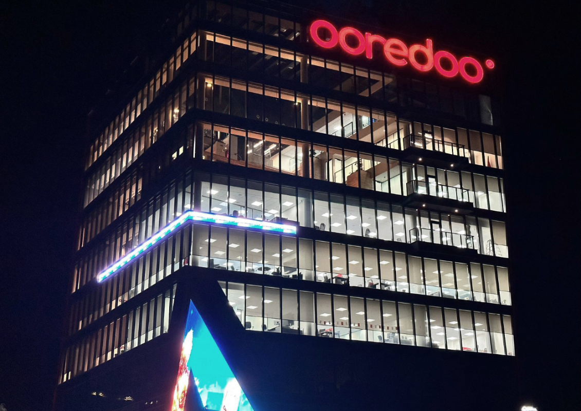 Ooredoo Commercial Office Building, Maldives – Cosun Sign
