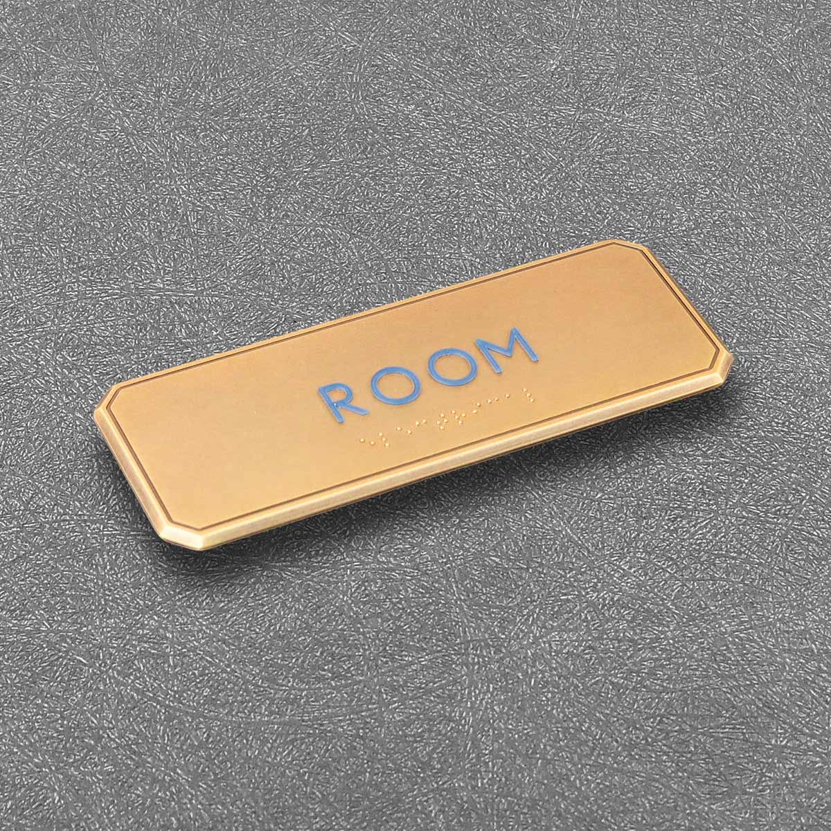 Custom Metal Room Sign ADA Sign Braille signage- COSUN SIGN