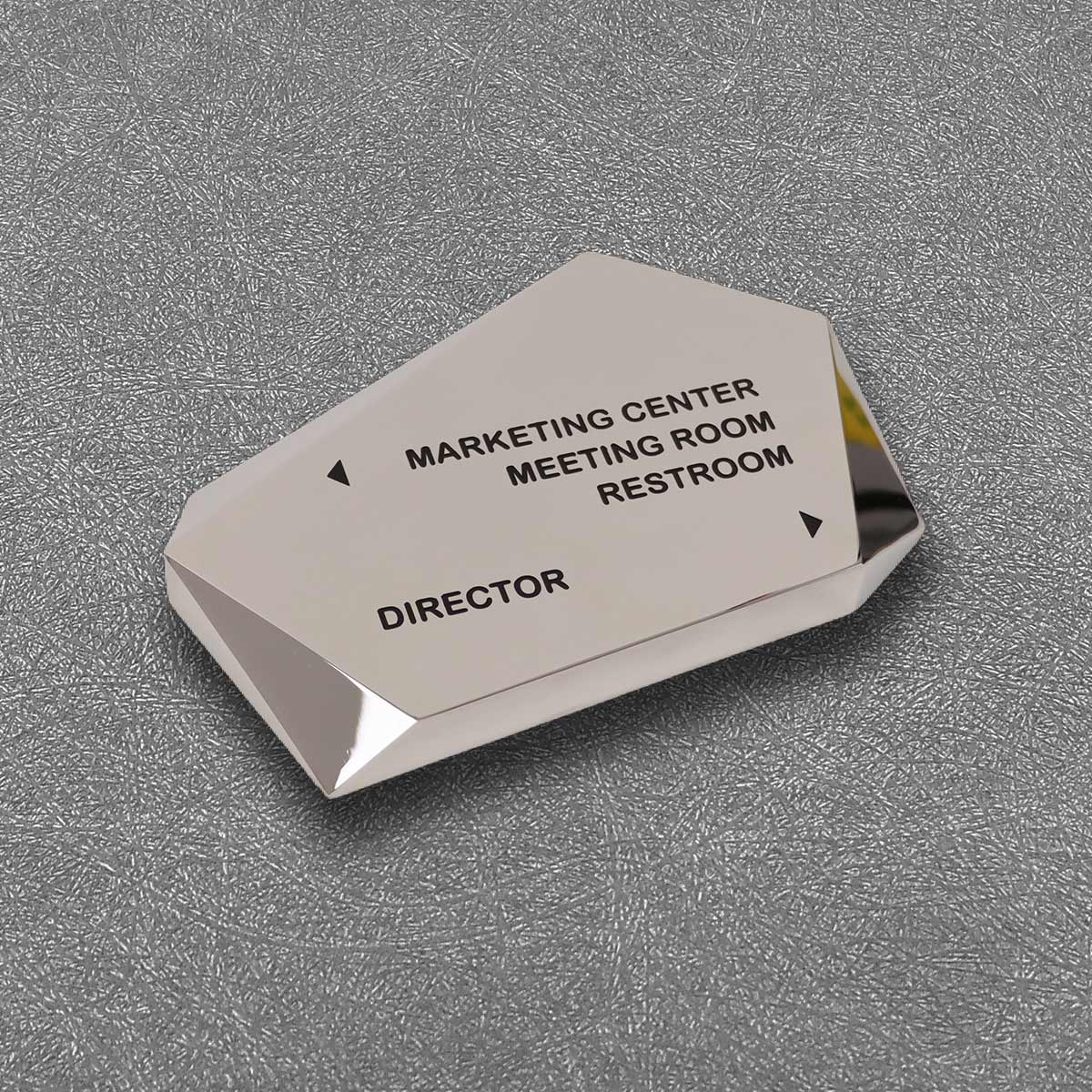 Custom Metal Room Sign ADA Sign Braille signage- COSUN SIGN